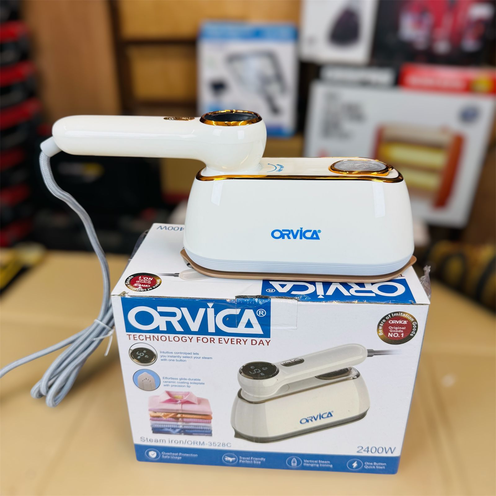 ORVICA & ARSHIA hand held steam iron – Brother Electronics